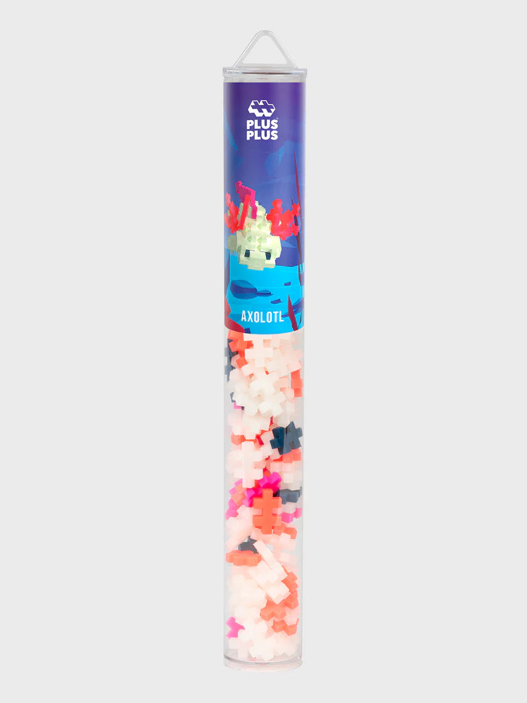 Plus-Plus Axolotl Tube (100pcs) – The Toy Folks
