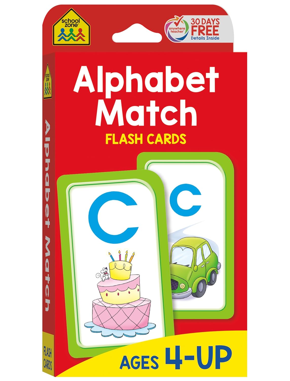 School Zone Flashcards: Alphabet Match – The Toy Folks