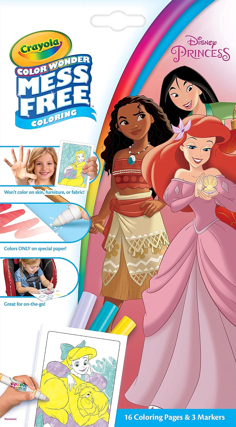 Crayola Color Wonder Mini: Disney Princess – The Toy Folks