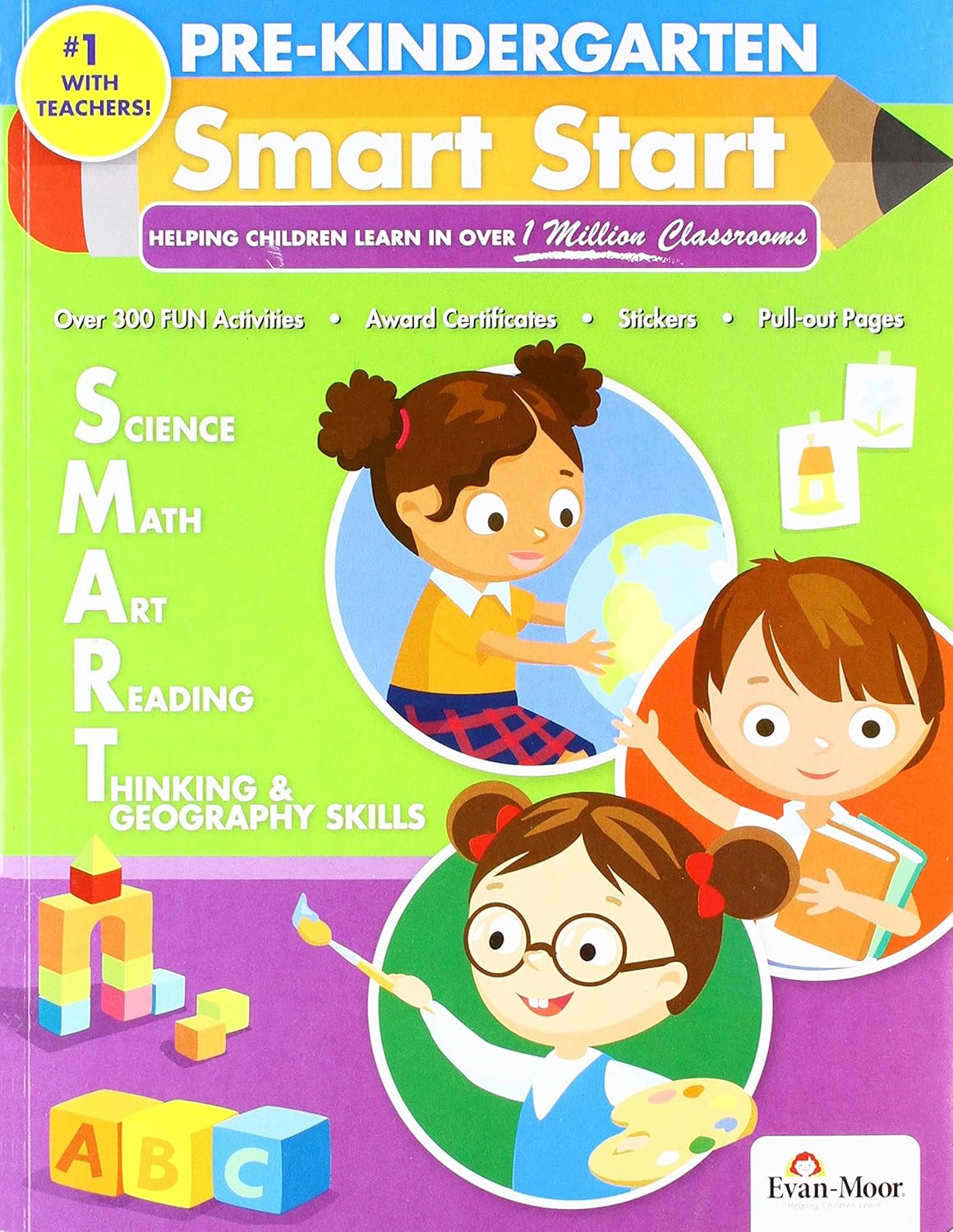 Evan-Moor Pre-Kindergarten: Smart Start – The Toy Folks