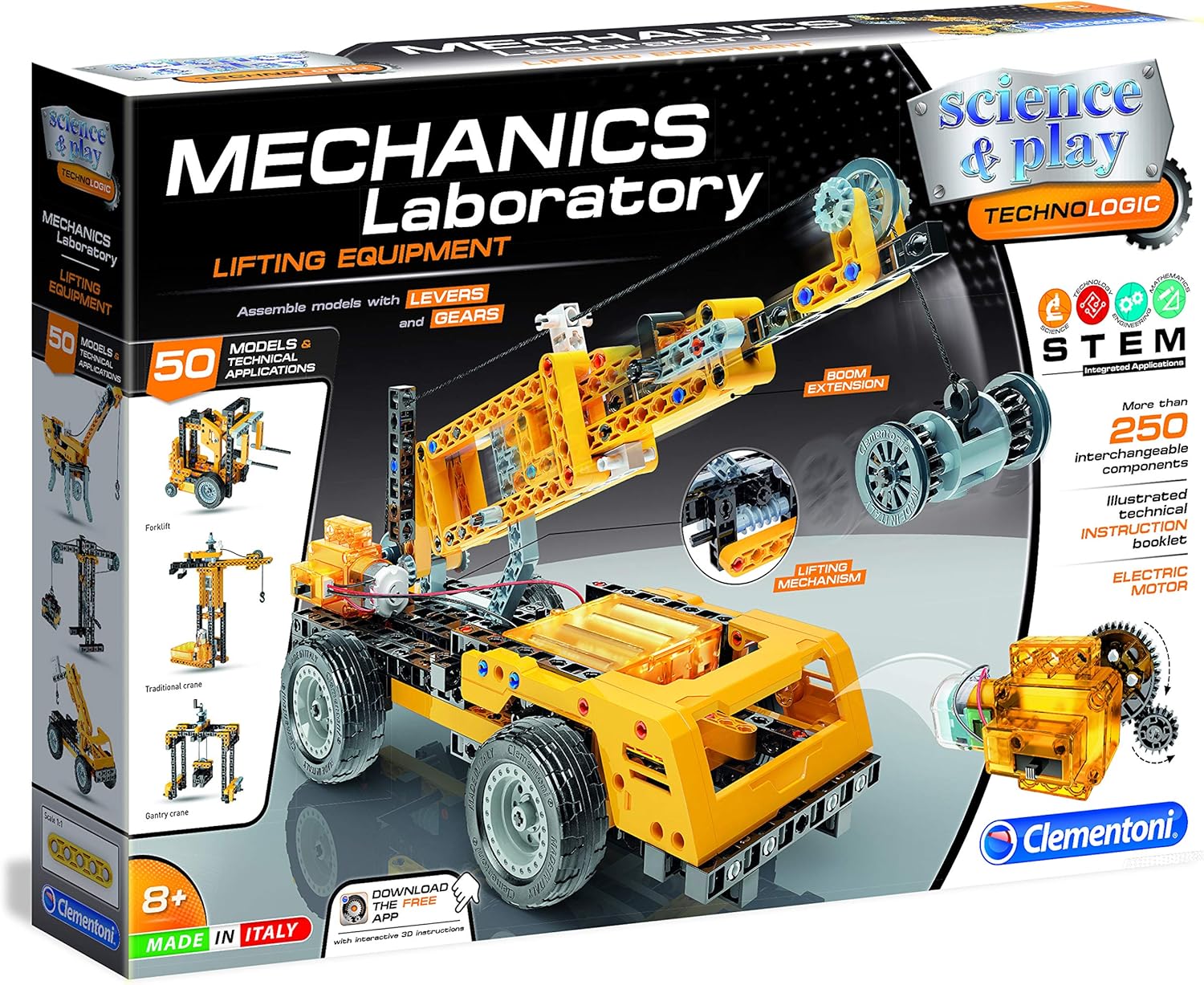 Clementoni Mechanics Laboratory: Lifting Equipment – The Toy Folks