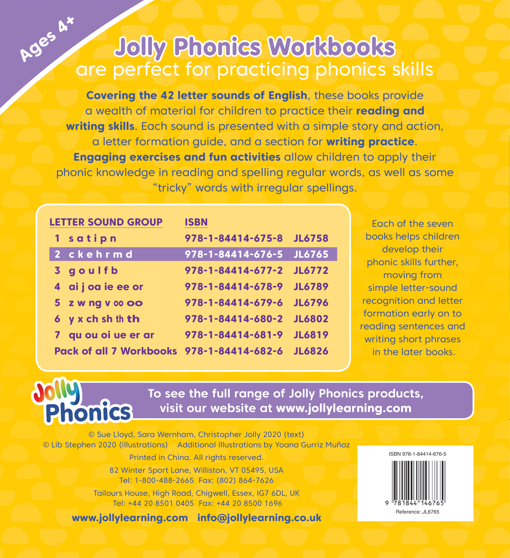 Jolly Phonics Workbook 2 – The Toy Folks