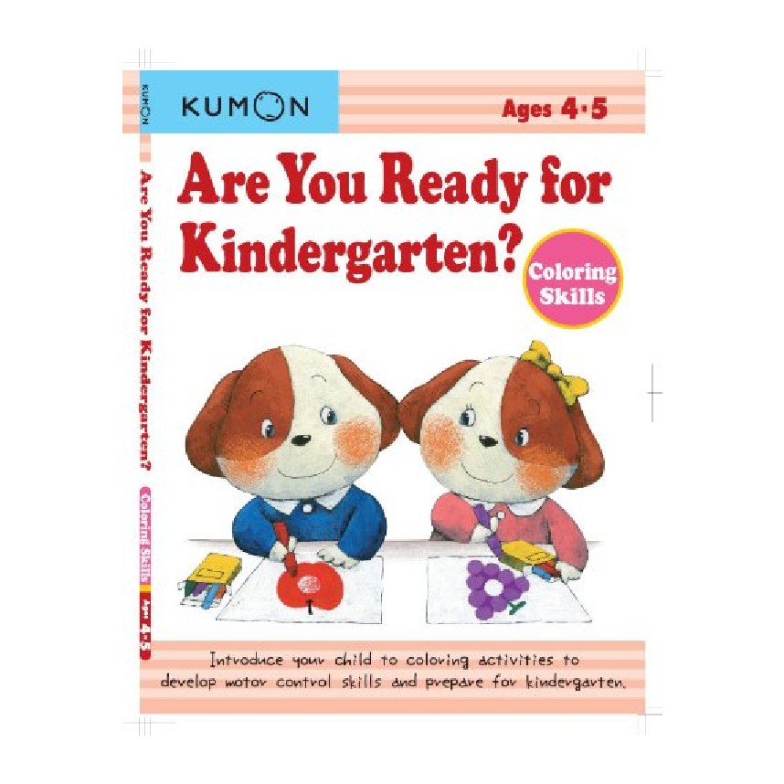 Kumon Are You Ready For Kindergarten? Coloring Skills – The Toy Folks