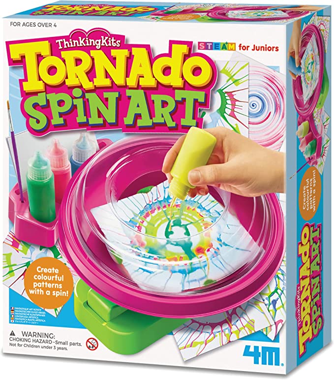 4M Thinking Kits Tornado Spin Art – The Toy Folks